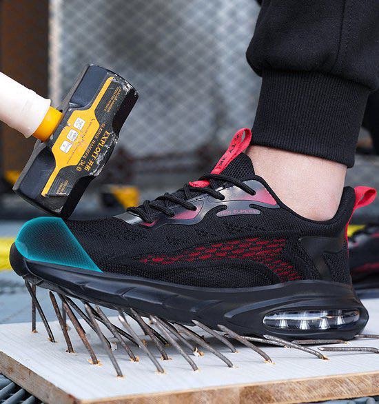 JMKA Veiligheidsschoenen- werkschoenen- werkschoenen heren ...