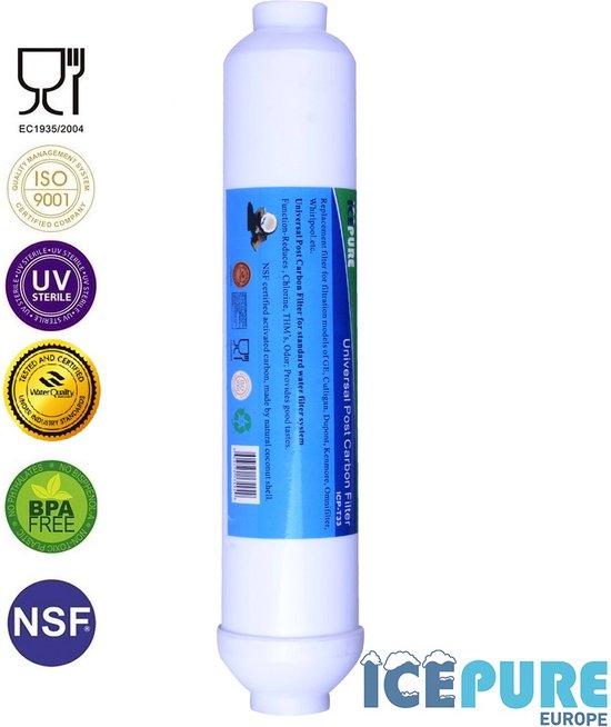 Inline Post Carbon Waterfilter Icepure | bol