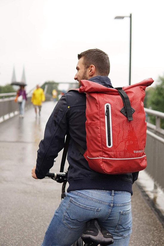 travelite Vrije tijd rugzak Rugzak Basics Roll-Up Backpack Plane 19L ...