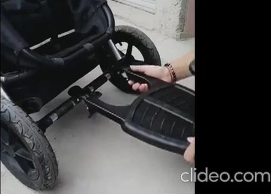 Baby Buggy Board Met Stoel Kiddy Board Treeplank Voor Tweeling Baby ...