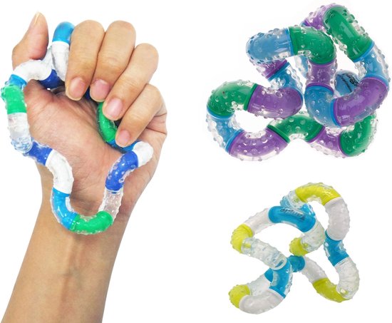 Hulp Bij RSI Pakket - Stramme handen - Hulpmiddelen - Tangle Relax Therapy - Fidget | bol
