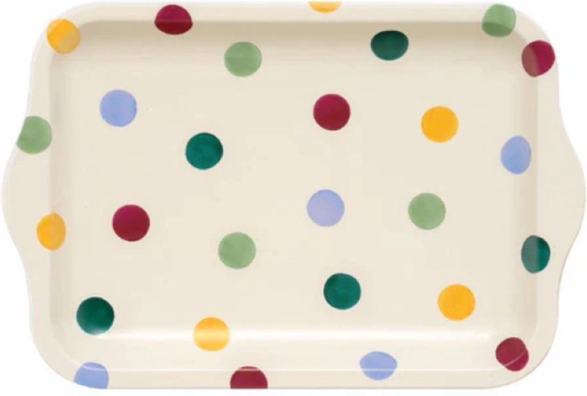 Dienblad - Tray - Emma Bridgewater Polka Dots - klein dienblad | bol