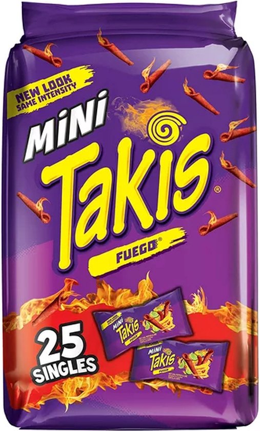 Takis Fuego mini 25x35g Bekend van TikTok | bol