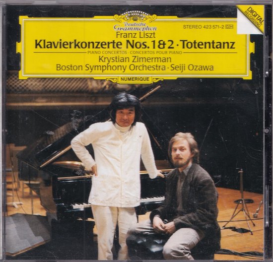 Klavierkonzerte Nos. 1, 2, Totentanz - Franz Liszt - Krystian Zimerman, Boston... | bol