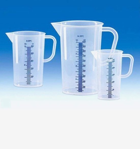 Tulp.N.L / 3 Delige maatbekers/Maatkannenset/ Maatbeker/ meel/suiker ...