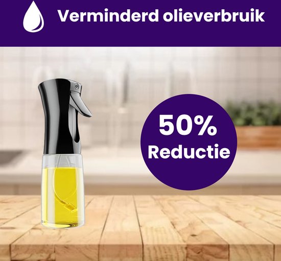 Olijfolie Sprayer - Olie Sprayer - 200ml - Cooking Spray - Voor Keuken ...