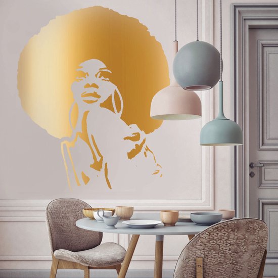 WUNDERWALL - XL SJABLOON - STENCIL - HERBRUIKBAAR - DISCO FEVER ...