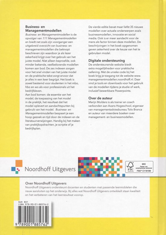 Business- & Managementmodellen | 9789001885762 | Marijn Mulders ...