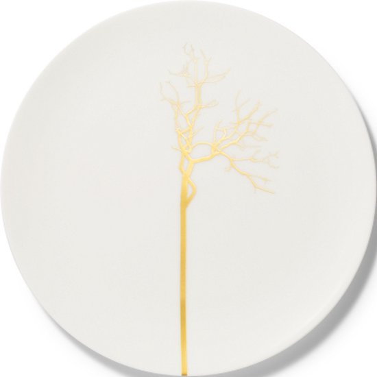DIBBERN - Golden Forest Pure - Dinerbord 28cm | bol