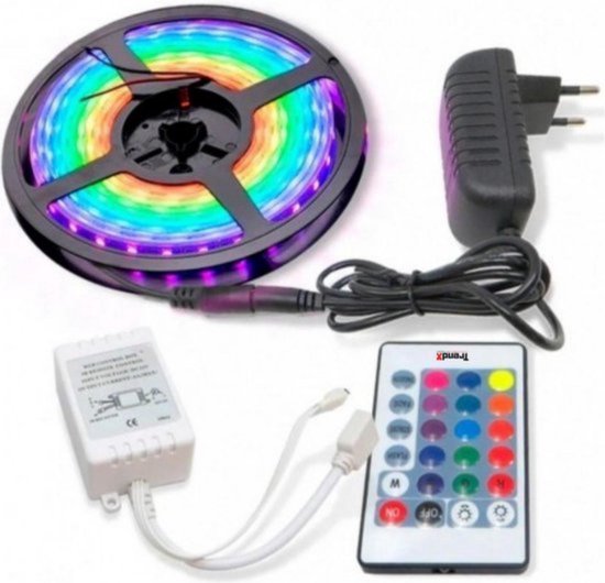 LED Strip - Veelkleurig RGB - 3M | bol