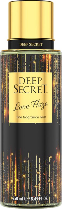 Deep Secret - Fine Fragrance Mist - Love Haze - 250ml | bol