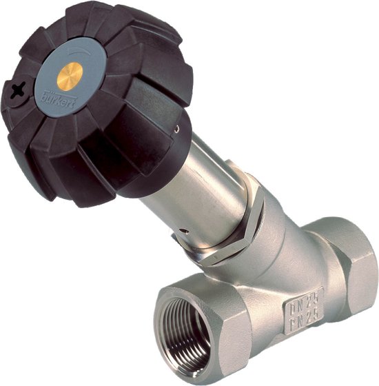 Laseind DN 25 Handbediende 2-weg Vrijstroomafsluiter RVS- 2000 - 344484 ...