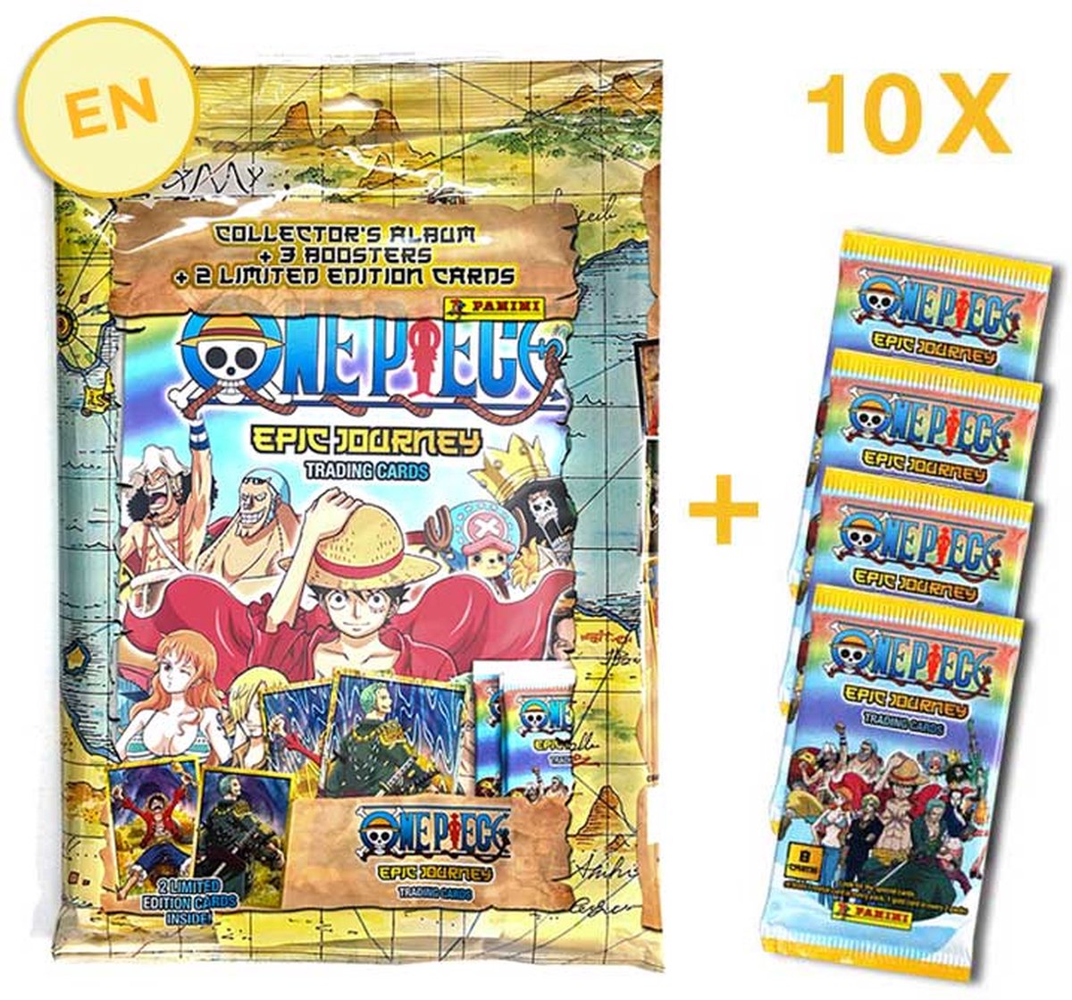 Promo Pack EN One Piece Epic Journey - Panini | Games | bol.com