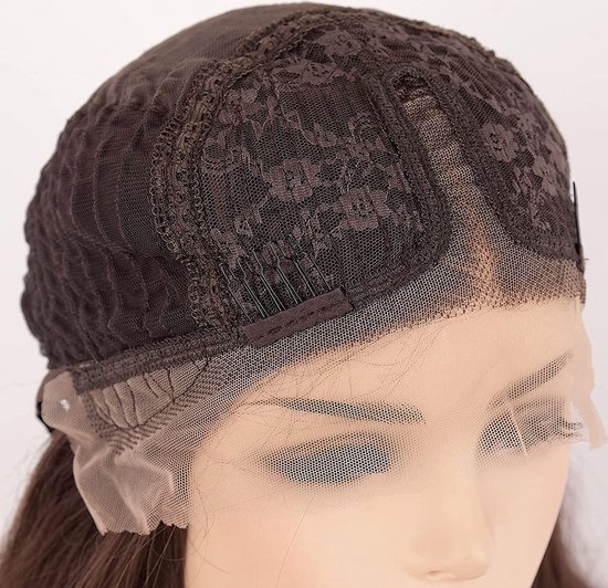 Gratyfied - Pruiken Dames - Pruiken Dames Lang Haar - Pruik Gember ...