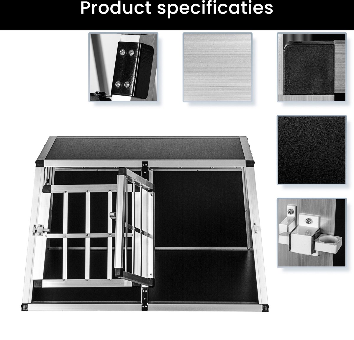 Autobench voor hond - Hondenbench auto - Autobench - Transportbox ...