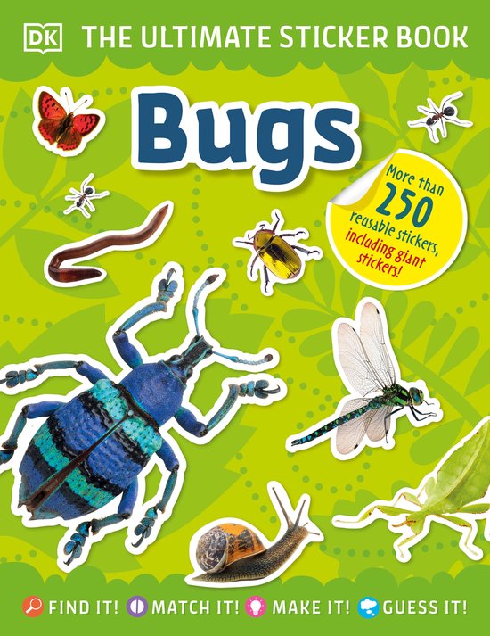 Ultimate Sticker Book Bugs, Dk | 9780744033939 | Boeken | bol.com