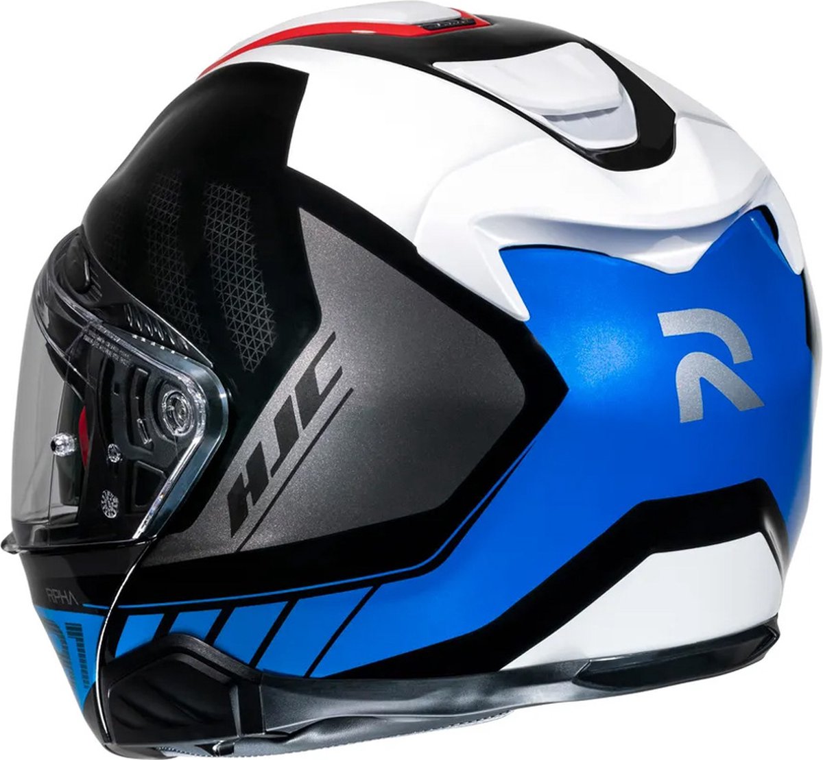 HJC RPHA 91 Rafino Zwart Blauw Mc21 Systeemhelm - Maat XS - Helm | bol.com