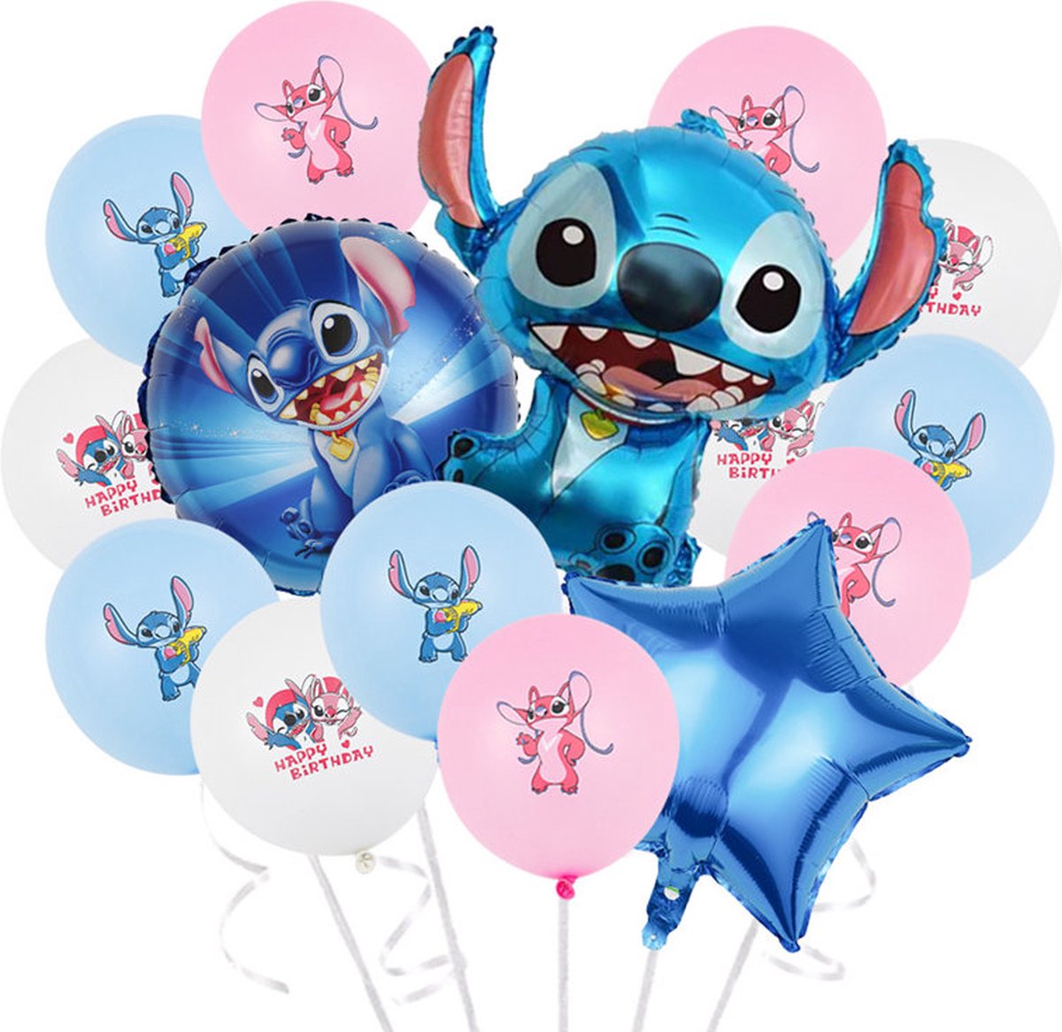 Disney Ballonnen set - Stitch - Verjaardagsfeestje - Decoraties- Lilo ...