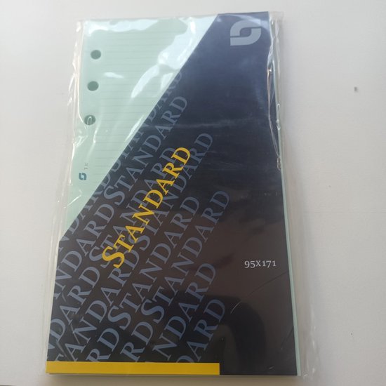 SUCCES STANDARD VULLING PAPIER LIJN GROEN 50VEL XT37 | bol