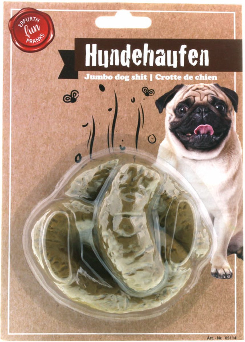Honden nep drol/drollen poep fopartikelen 9 cm - Feestartikelen humor ...