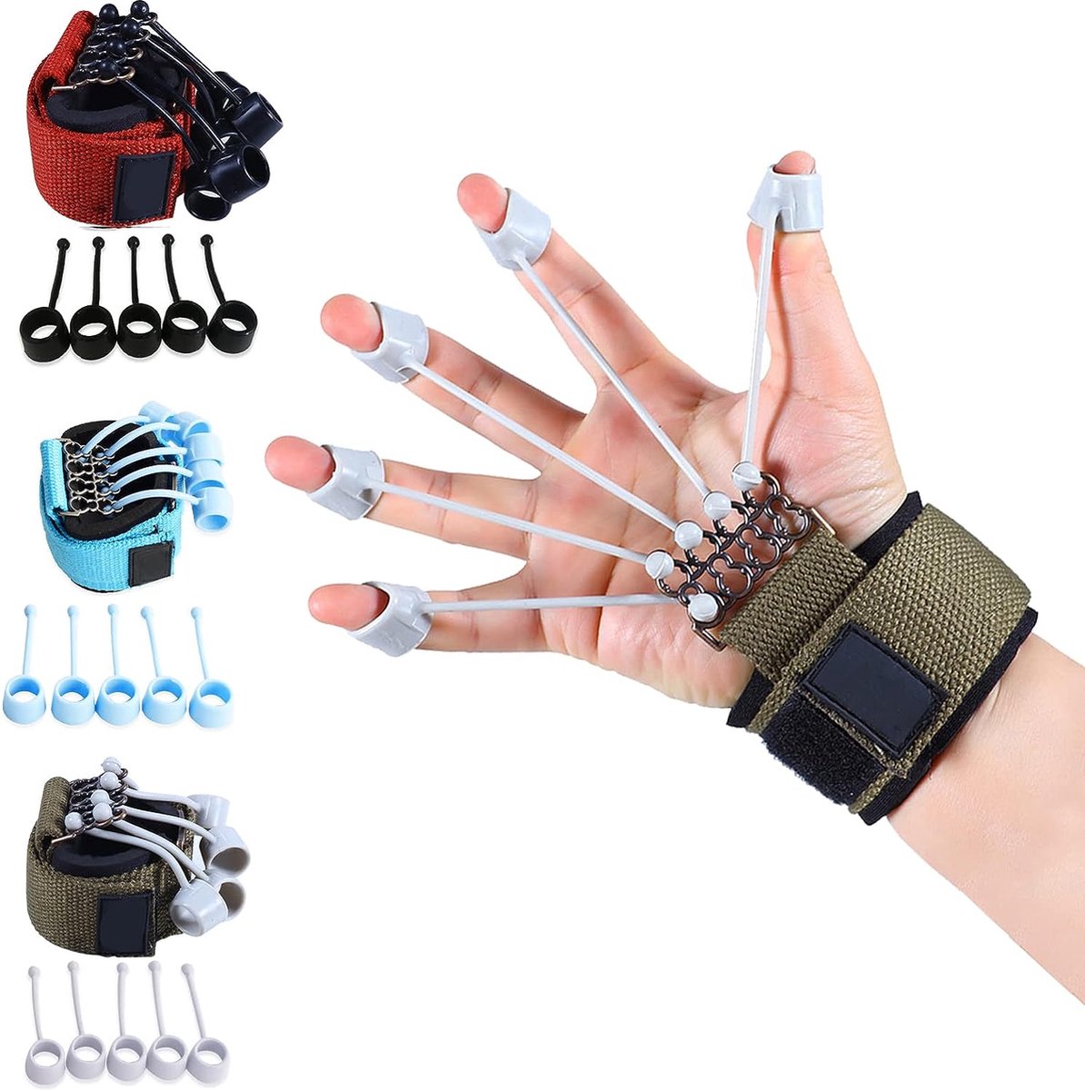 Handtrainer vingertrainer 20 pond gripkracht trainer hand training hand ...