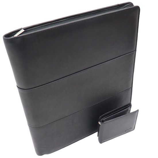 Leren Schrijfmap - Werkmap A4 - Anti-lost Tracker - Business set | bol