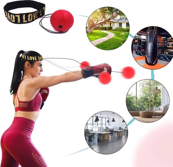 boxing reflex bal - 2 stuks - box training - vaardigheid training ...