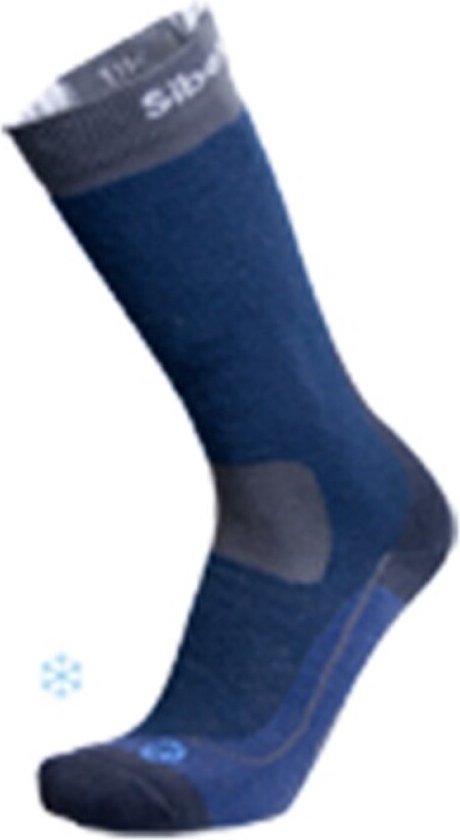 Sibex winterkniesokken maat 45-48 navy 55.005/N | bol
