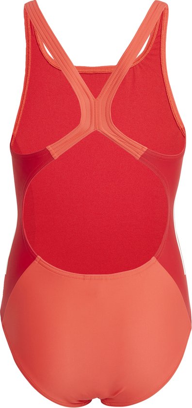 adidas Performance Cut 3-Stripes Badpak - Kinderen - Rood - 140 | bol.com