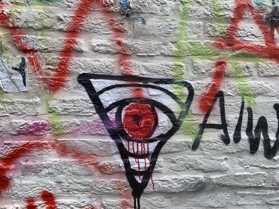 WALL ART - SCHILDERIJ GRAFFITI - MODERN DESIGN - JAMES BRANDO | bol.com