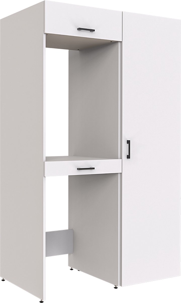 SmartStack 3 Plus - Wasmachinekast & Wasdrogerkast - Met Uittrekbare ...