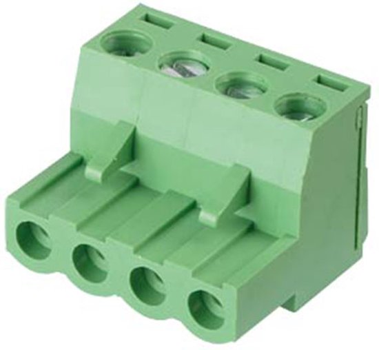 Insteekbare schroefklem - 4-polig - CTB9202/4 - 5mm | bol