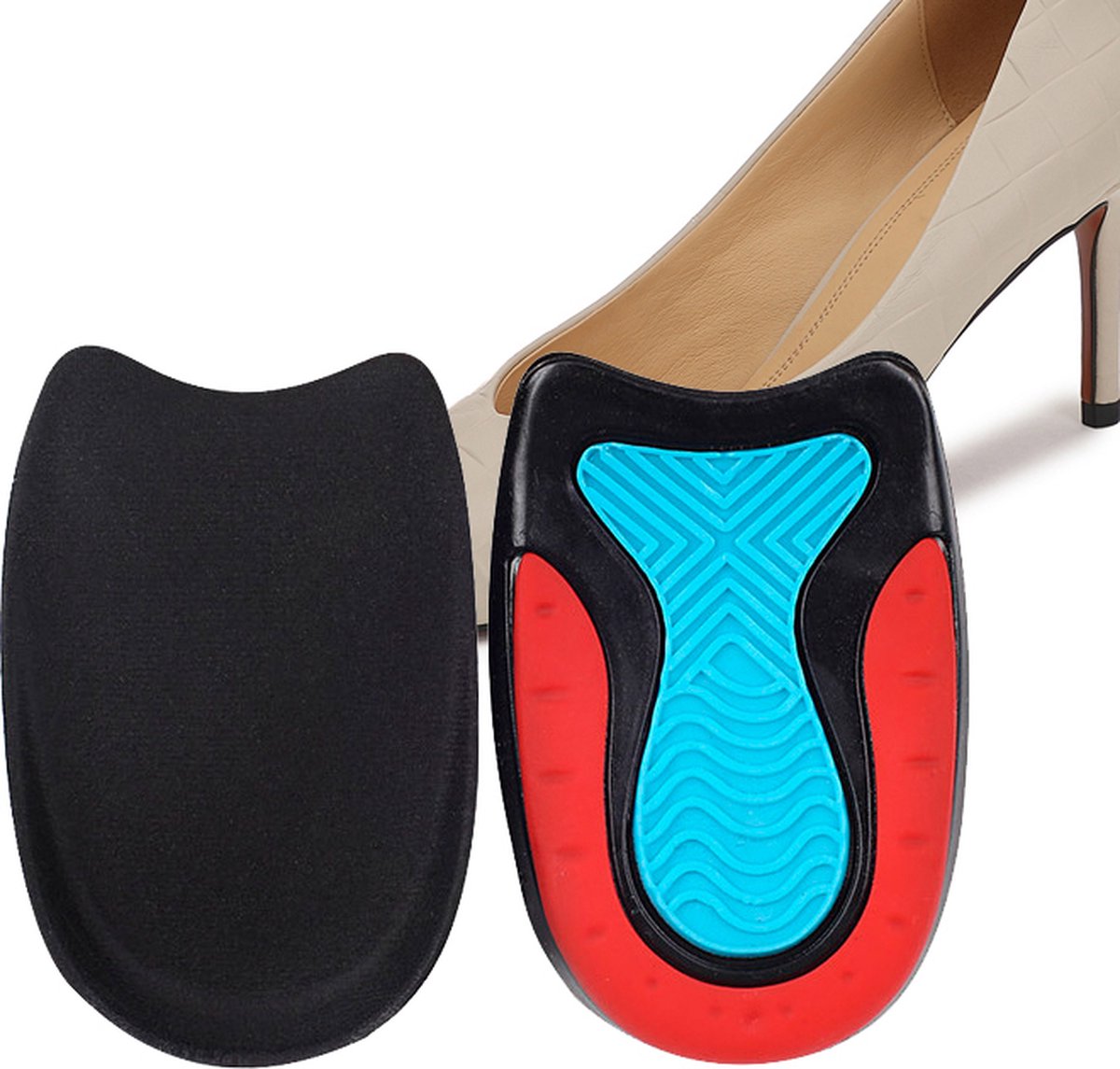 Gelhak Inlegzolen I Hielspoor Zooltjes I Hiel Zooltjes Met Anti Slip I ...
