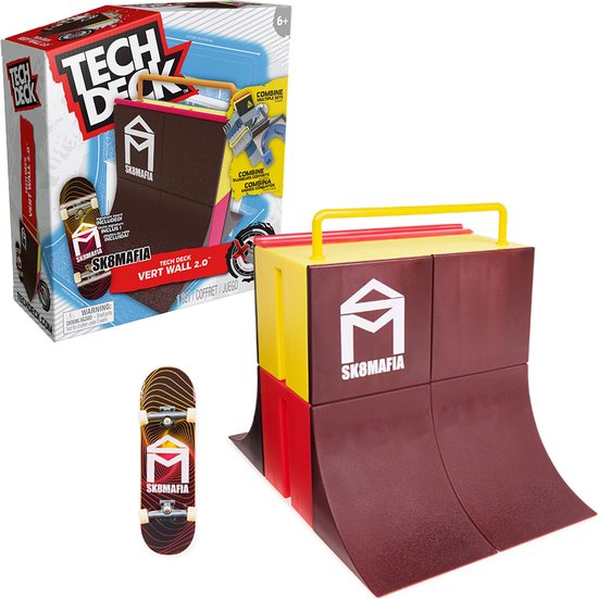 Tech Deck X-Connect Park Creator - Vert Wall 2.0 - aanpasbare en ...
