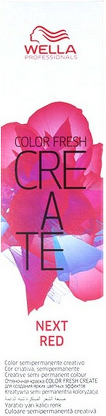 Semi-Permanente Kleur Color Fresh Create Next Wella Rood (60 ml) | bol