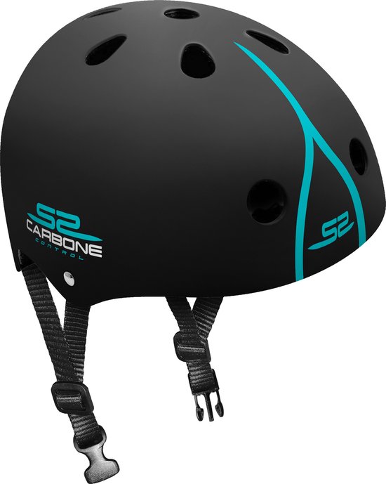 Skids Control Carbone Skatehelm Verstelbaar Zwart Maat 53-57 Cm | bol