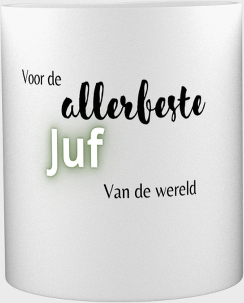 Akyol - voor de allerbeste juf van de wereld Mok met opdruk - juf - de ...