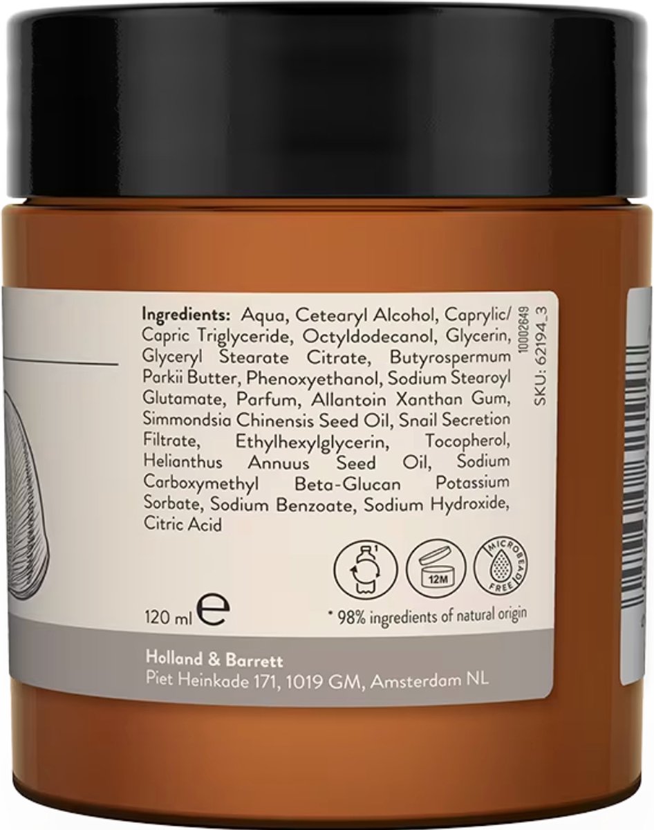 De Tuinen Slakkencrème 120ml - verzachtend - helend - rimpels ...