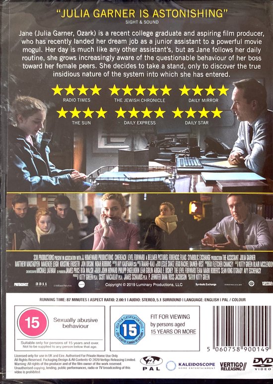 The Assistant [DVD] (Dvd), Julia Garner | Dvd's | bol