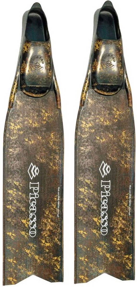 Picasso Ultimate Carbon Speervissen Zwemvliezen EU 44-45 Brown Camo | bol