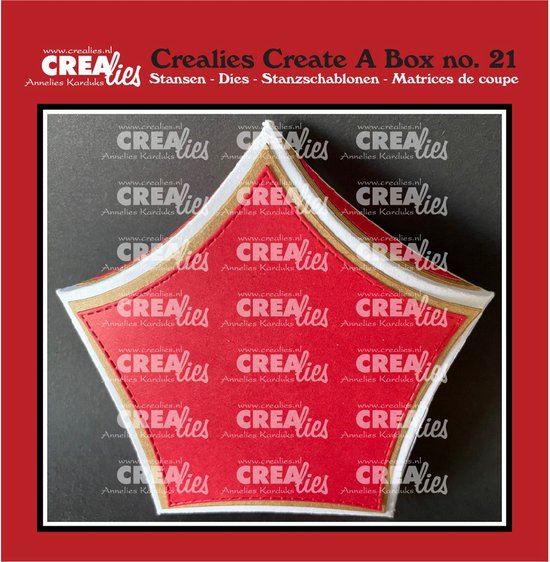 Crealies Create A Box Kussendoosje met 5 Zijden | bol.com