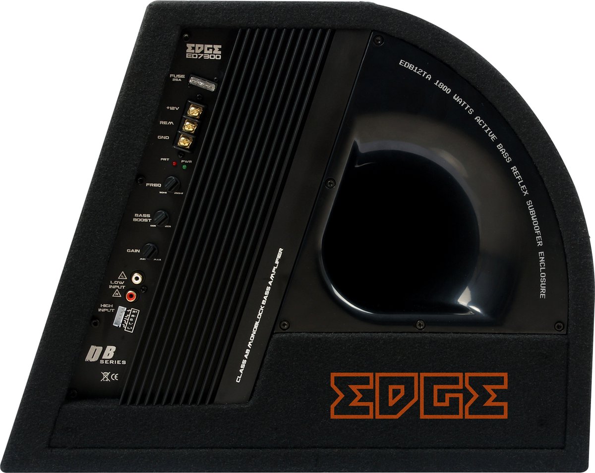 EDGE DB Series EDB12TA-E0 - Subwoofer Auto - Dubbele Actieve ...