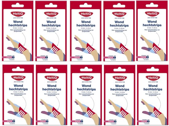 Heltiq Wondhechtstrips - 10x12st - Voordeelverpakking | bol