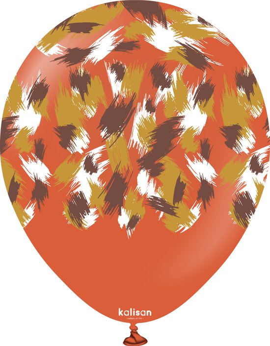 Professionele decoratie ballonnen - Safari Savanna - Rust Orange ...
