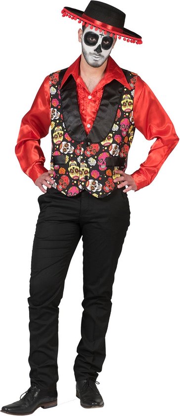 Pierros - Spaans & Mexicaans Kostuum - La Dia De Los Muertos Catrina ...