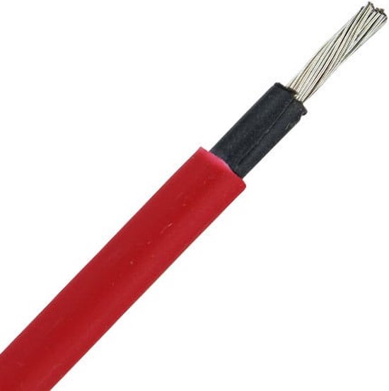 solar kabel 6mm rood per 100 meter | bol.com