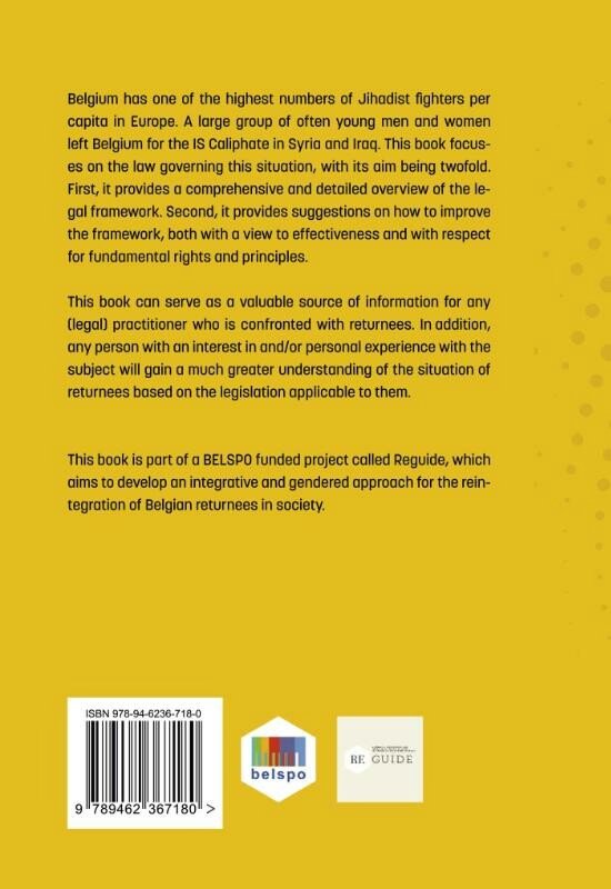 Counter-Terrorism Law and Returnees, Ward Yperman | 9789462367180 ...