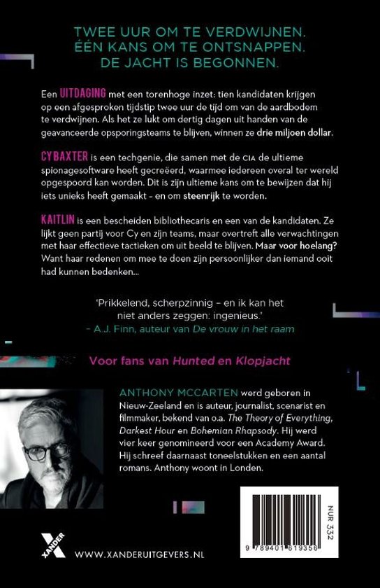 Deadline, Anthony Mccarten | 9789401619356 | Boeken | bol