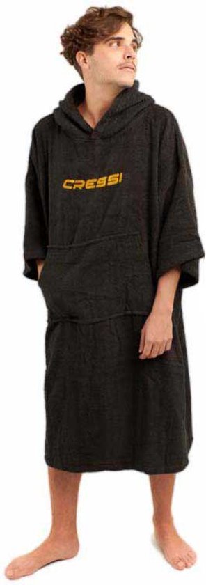 Cressi Spa Jedi Poncho Zwart L-XL | bol