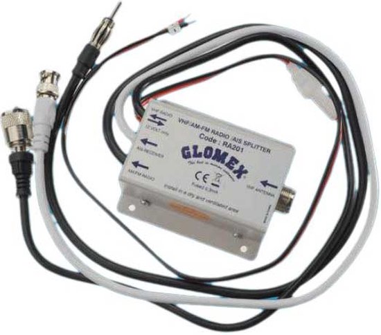 Glomex Splitser Vhf/am-fm Radio/ais-splitter Wit | bol